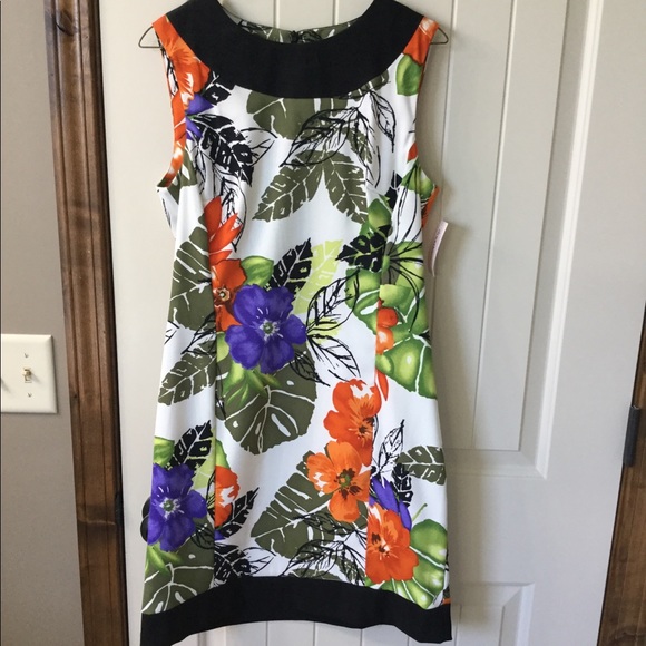 Dress Barn | Dresses | Nwt Dress Barn Floral Sleeveless Dress | Poshmark